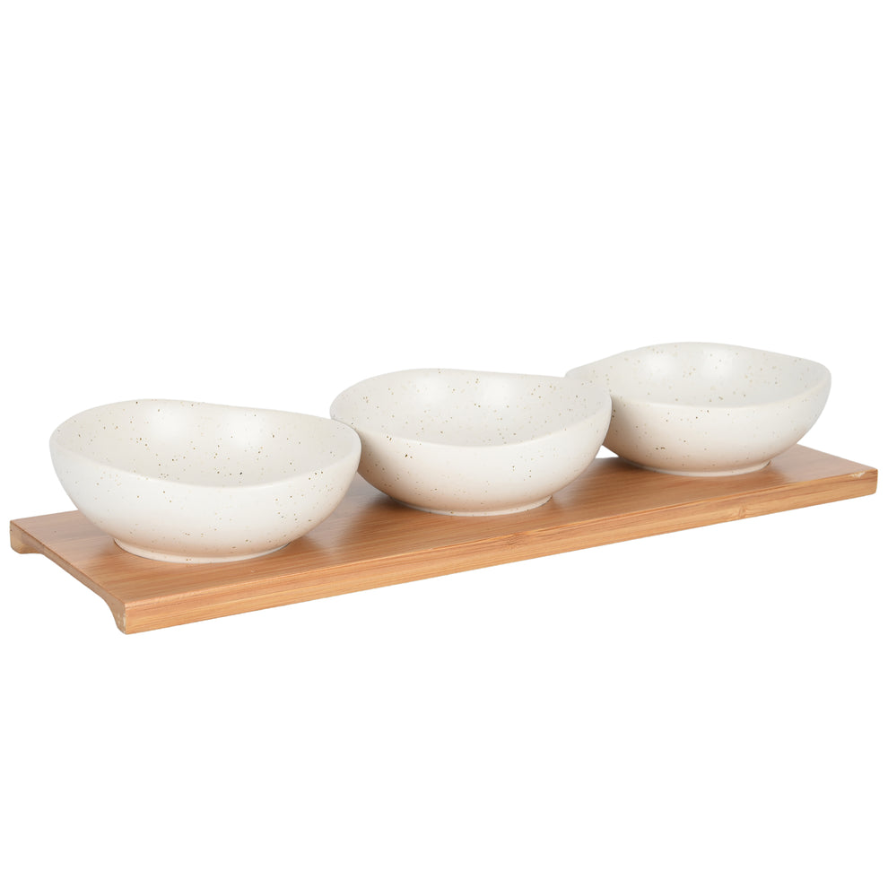 Ceramic Round Bowl & Tray Set or 3 – Just Lights & Home Decor